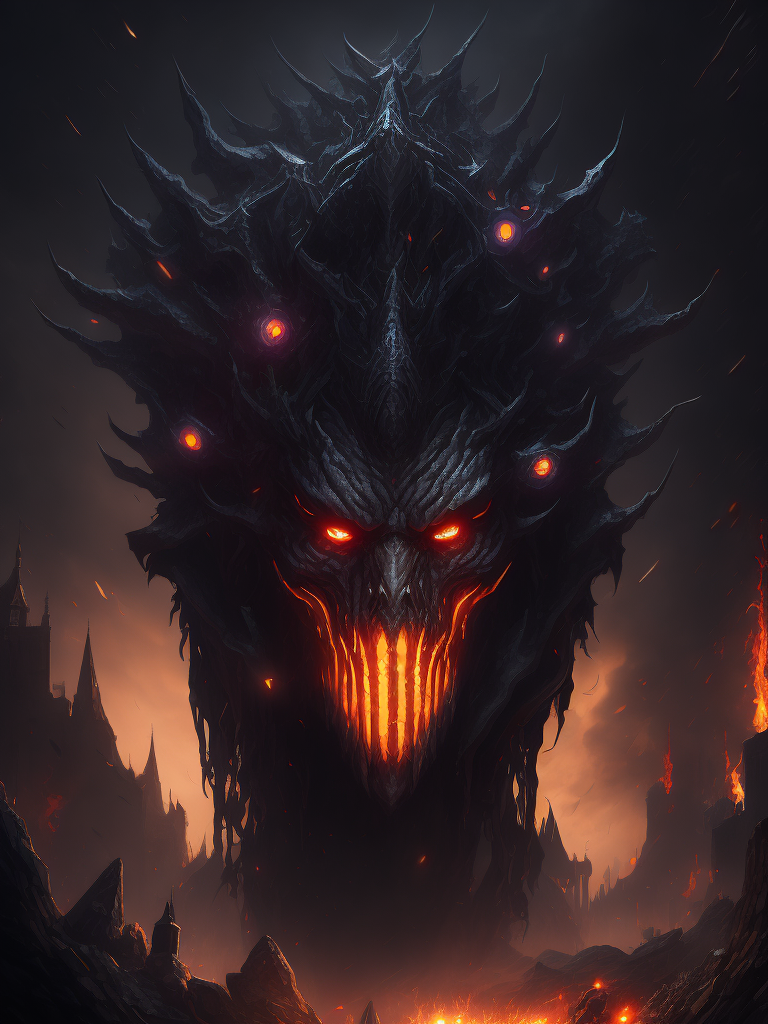 Lumenor AI Image Generation - minecraft wither storm in real life