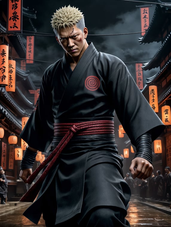 Premium Free ai Images | how would gojo satorou from the anime jujutsu ...