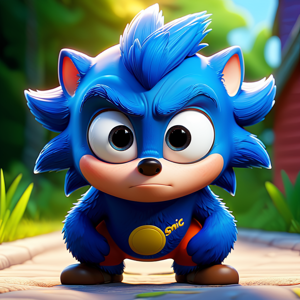 Premium Free ai Images | sonic