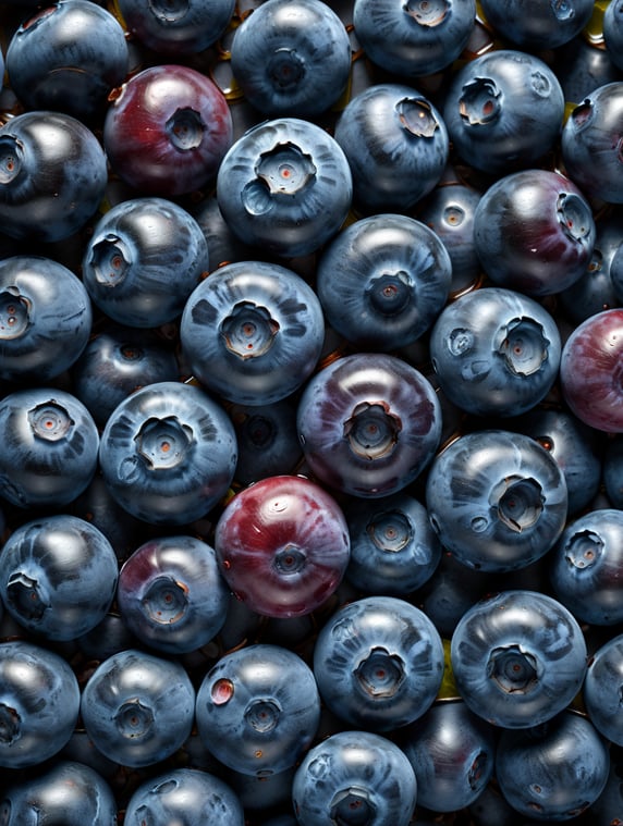 Premium Free ai Images | blueberry abstract background in low key
