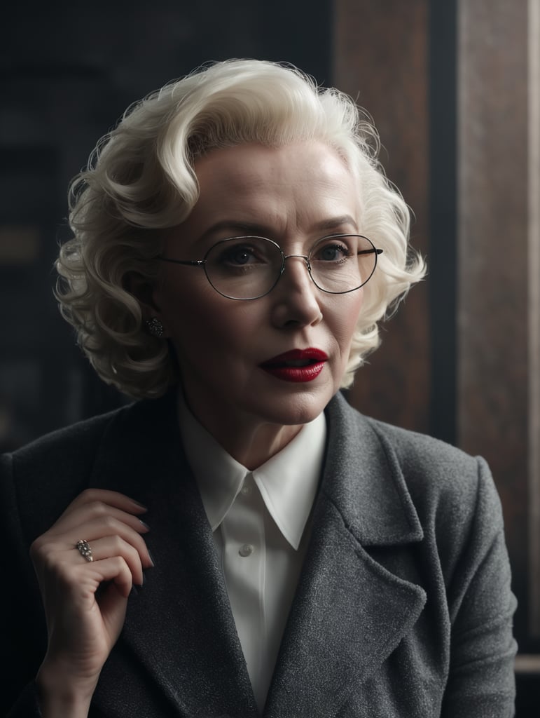 Premium Free ai Images | give me the image of marilyn vos savant