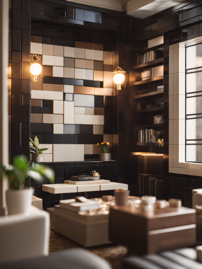 Lumenor AI Image Generation - lego design interior