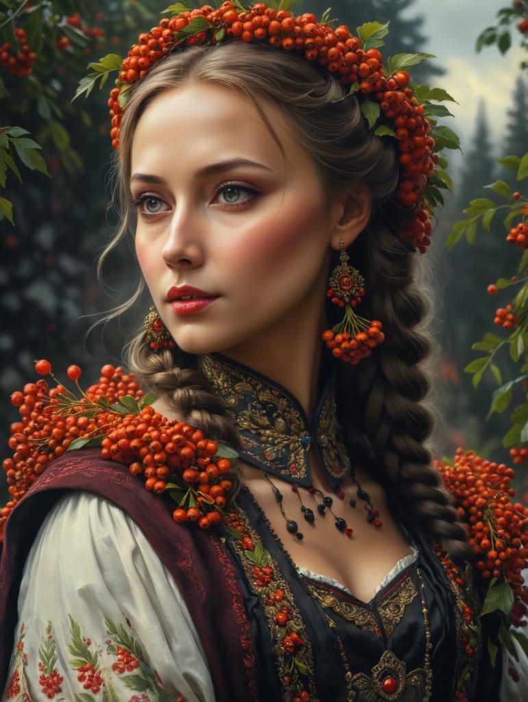 Premium Free ai Images | portrait of beautiful women from russian ...