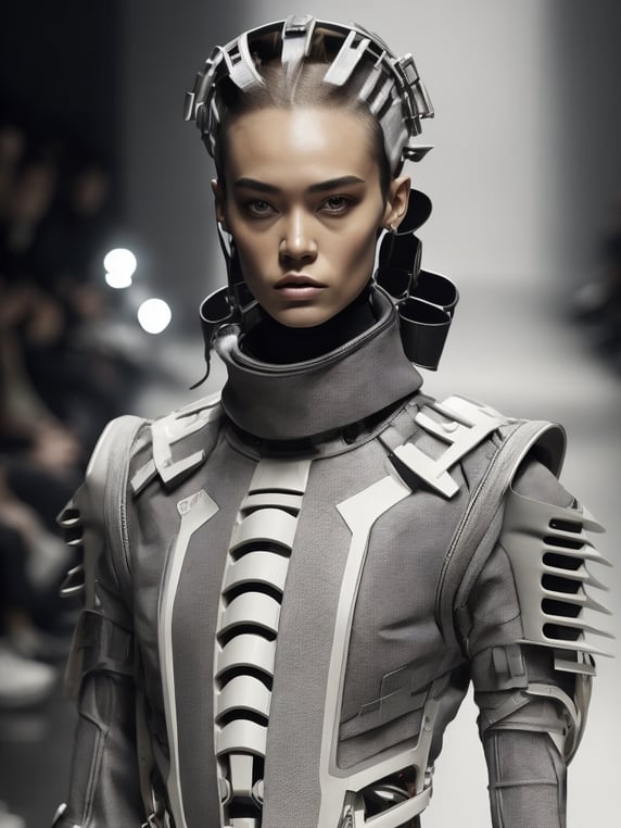 Premium Free ai Images | wearable architecture architectural fashion ...