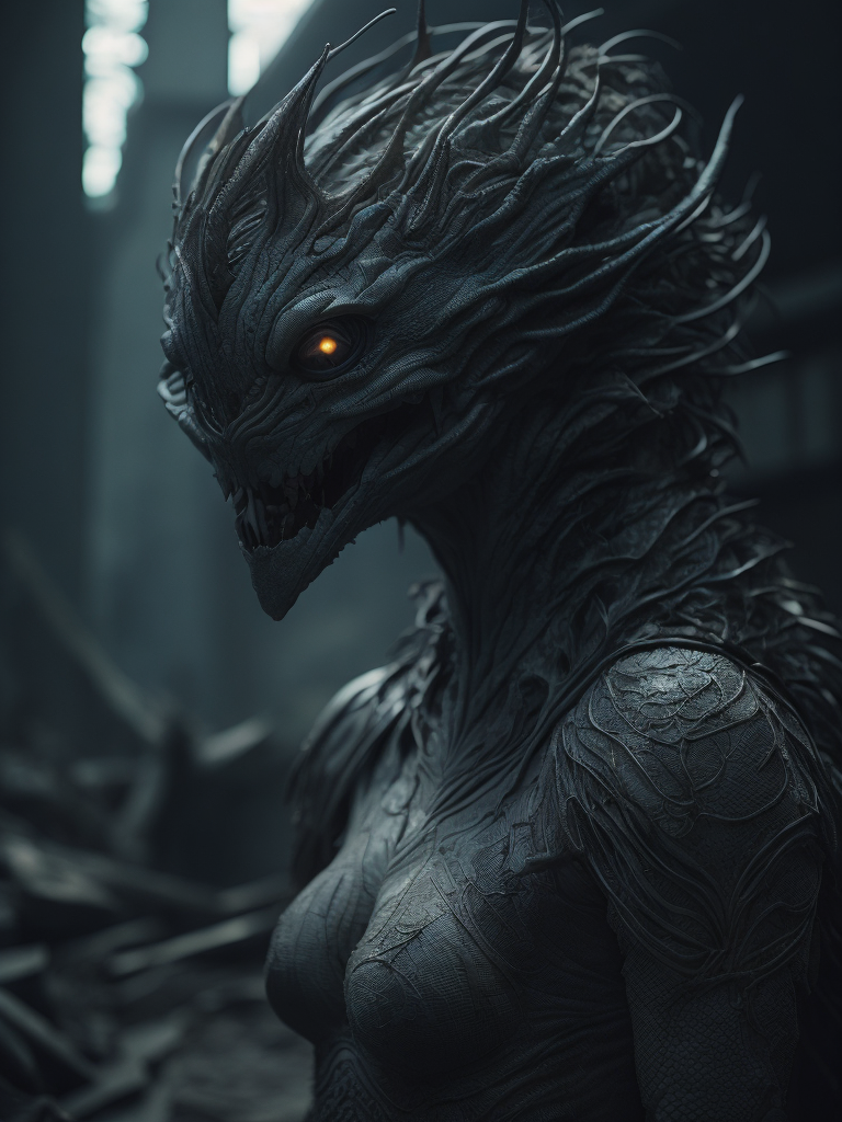 Lumenor AI Image Generation - fantasy alien concept art