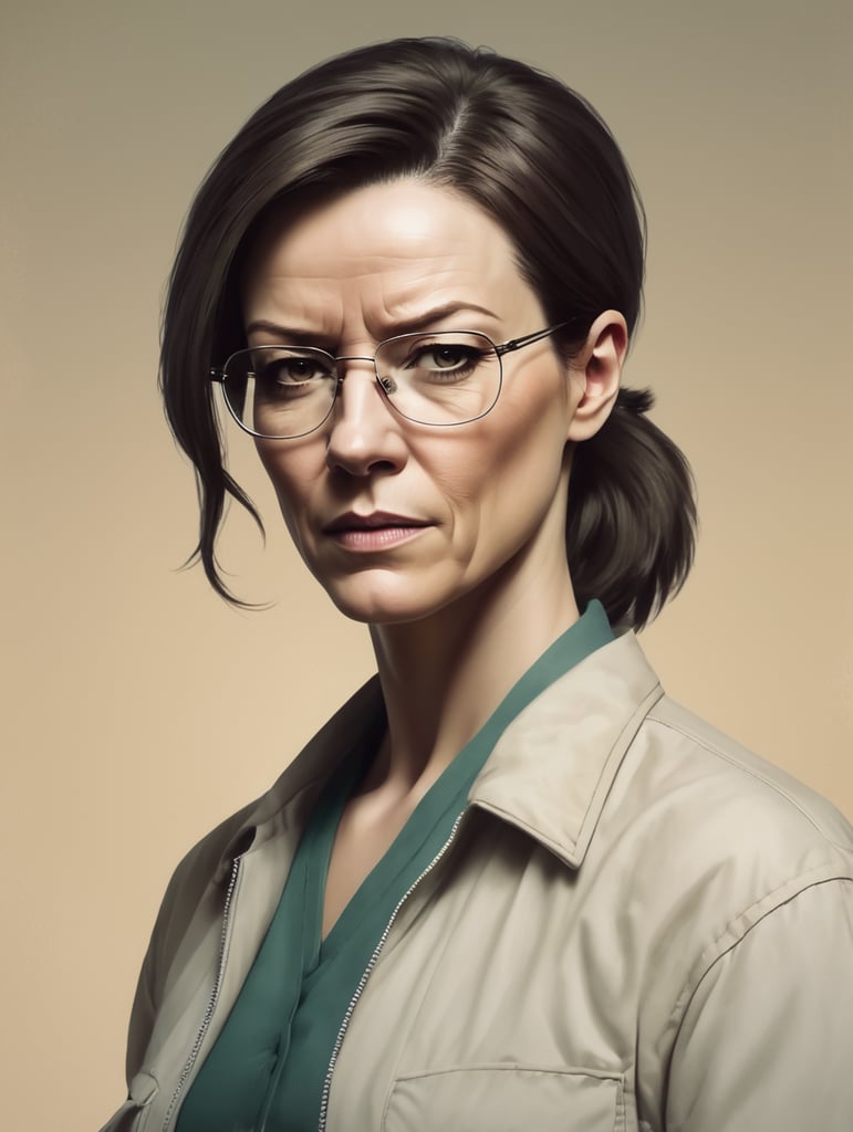 Premium Free ai Images | female version of walter white
