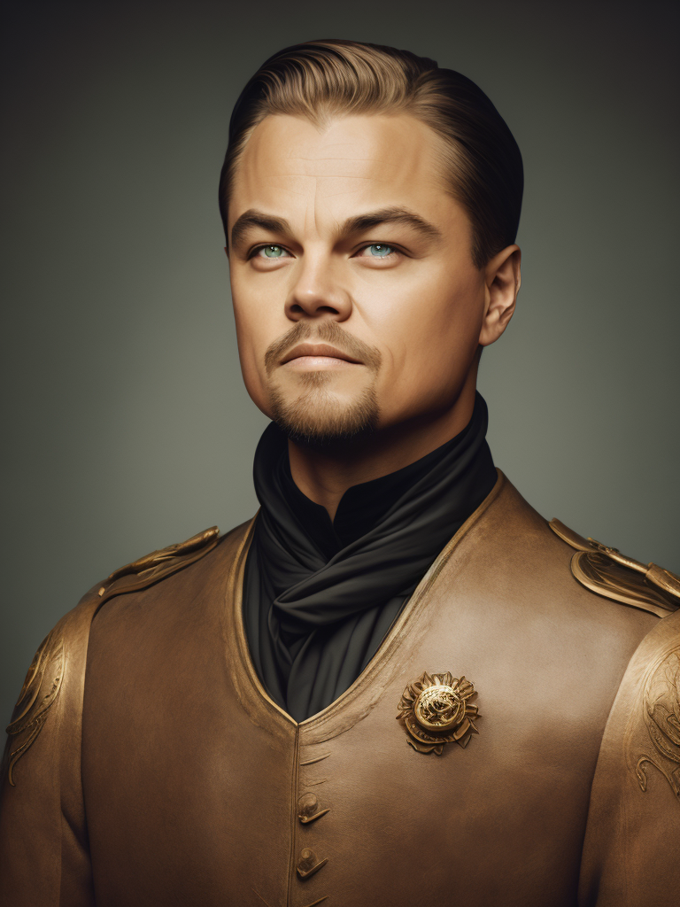 Lumenor AI Image Generation - portrait of leonardo dicaprio as th ...