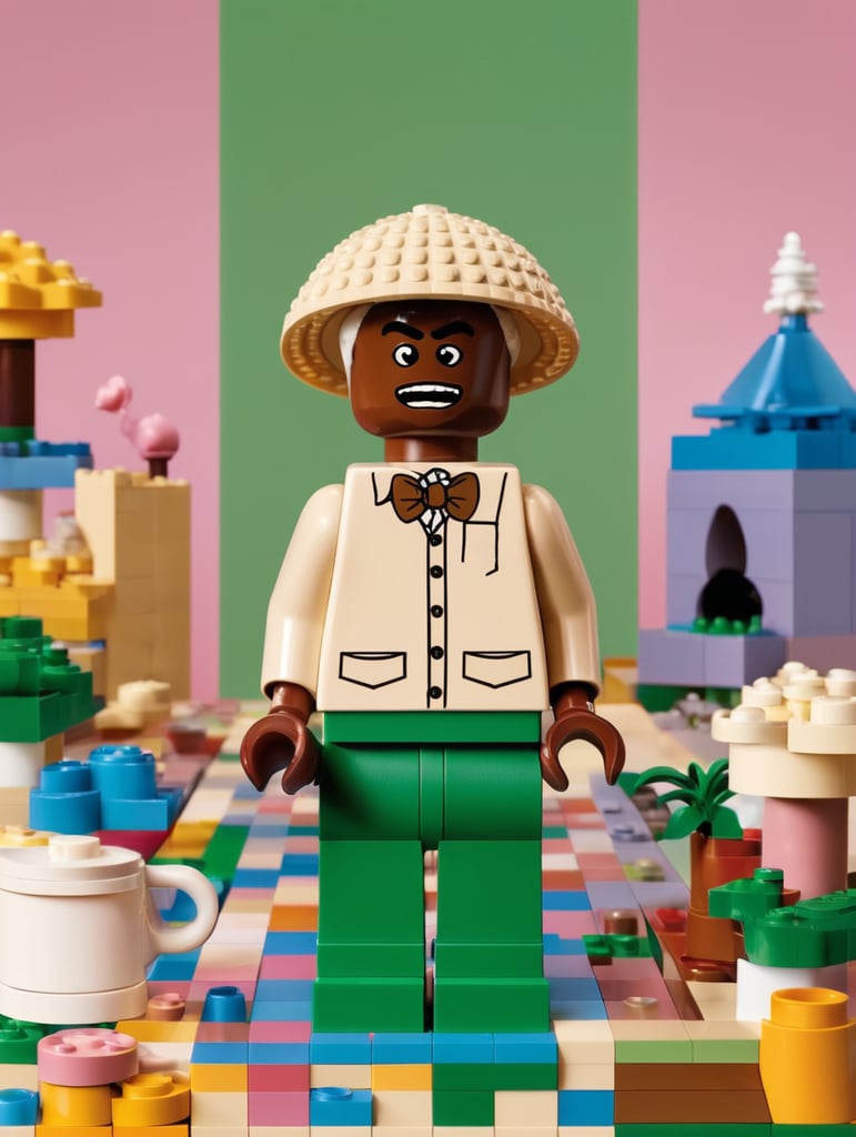 Premium Free ai Images | lego igor album from tyler the creator