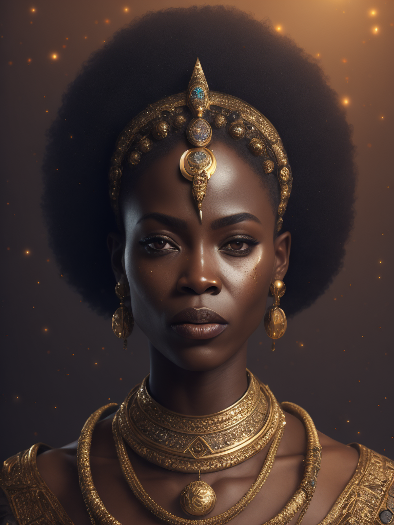 Lumenor AI Image Generation - obatala the african orisha wearing ...