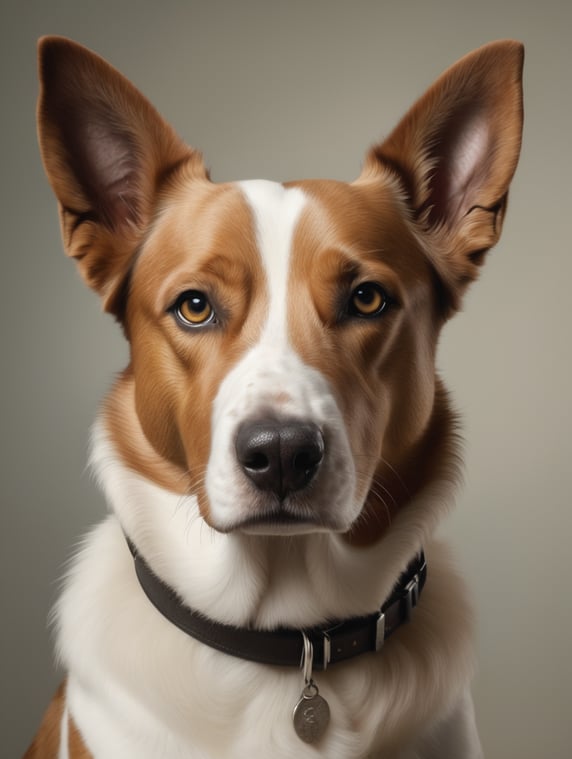 Premium Free ai Images | hyper realistic photo of dog