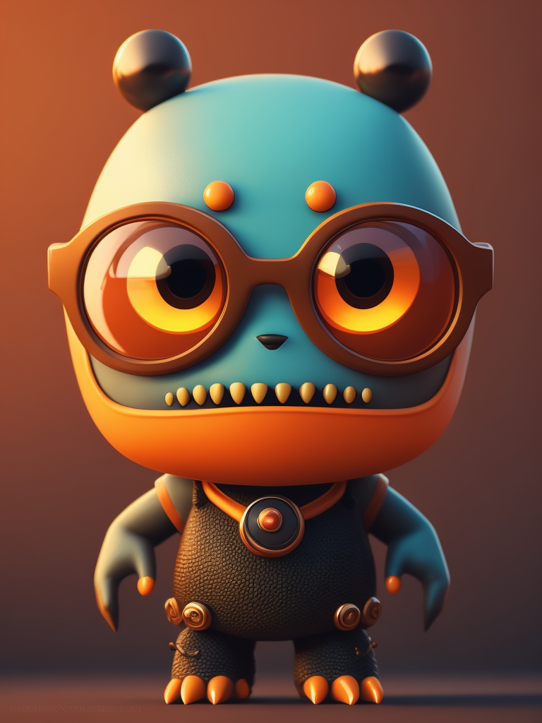 Lumenor AI Image Generation - game character monster cute monster ...