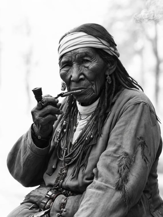 Premium Free ai Images | canadas first nations people rare historical ...