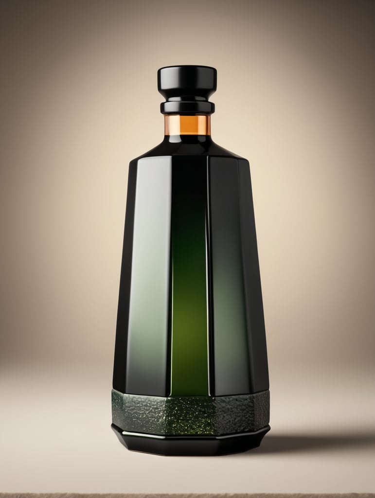 Premium Free ai Images | botella de tequila luxury de material ceramico ...