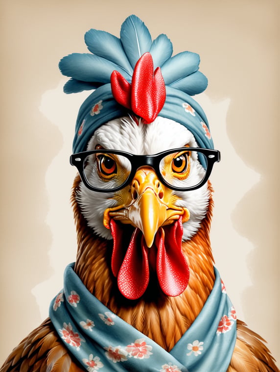 Premium Free ai Images | spunky realistic cartoon watercolor style ...