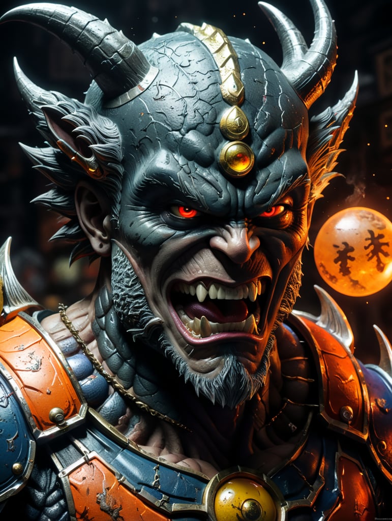 Premium Free ai Images | create dragon ball gangster images