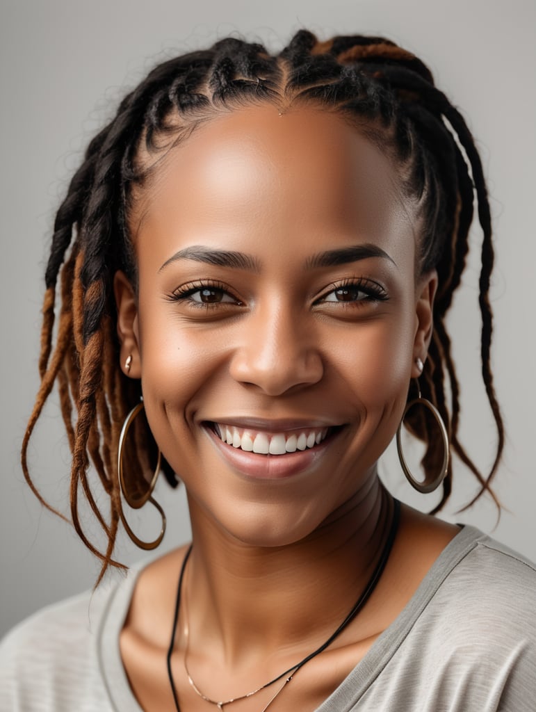 Lumenor AI Image Generation - realistic portrait photography of black ...