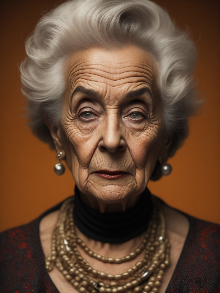 Lumenor AI Image Generation - old women style of earle bergey