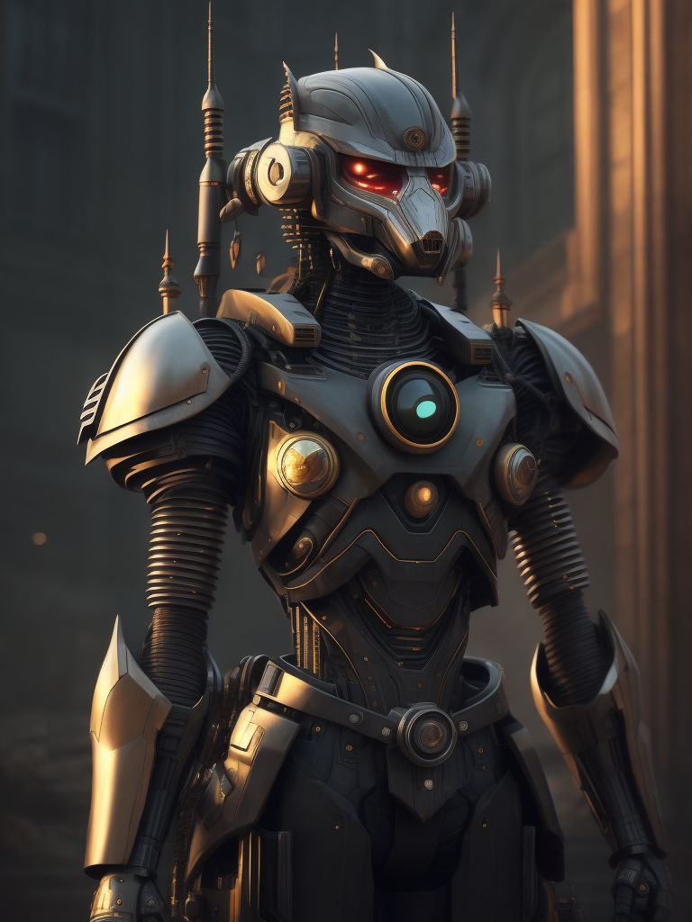 Lumenor AI Image Generation - futuristic robot with futuristic design ...