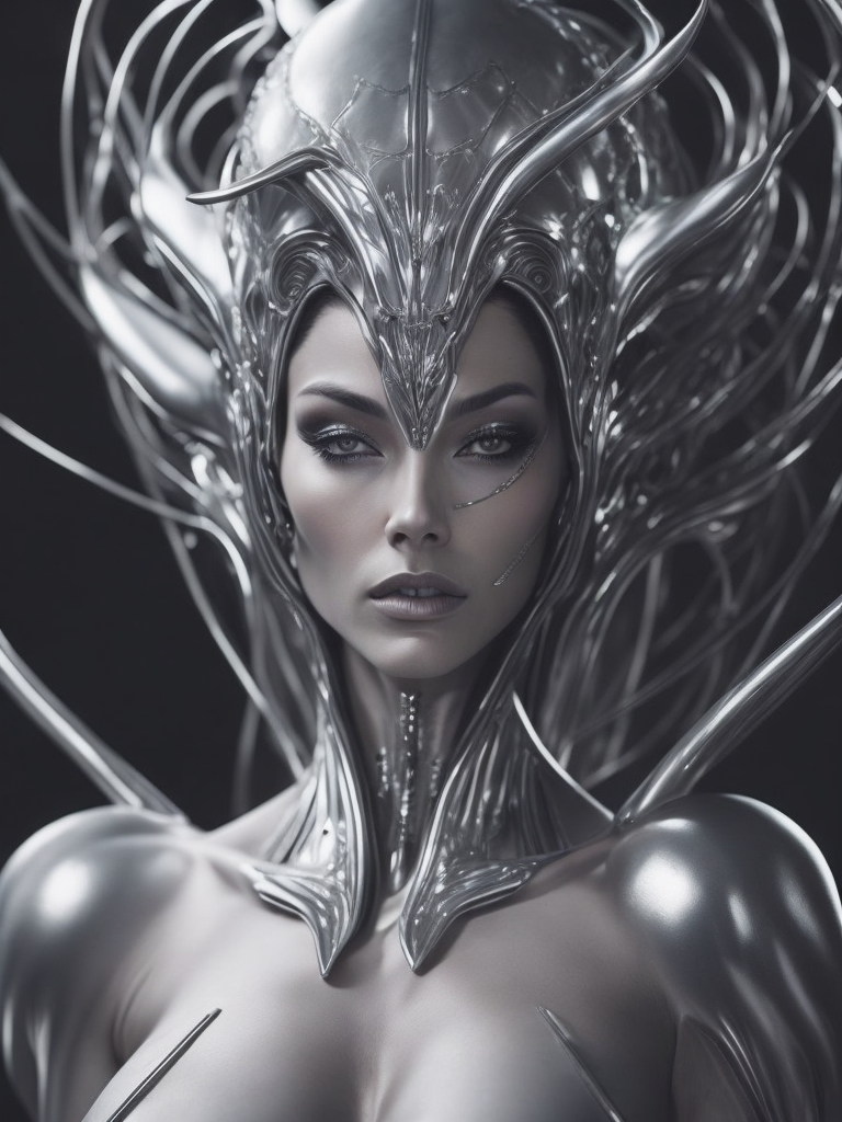 Lumenor AI Image Generation - beautiful alien woman by hajime sorayama ... Lumenor AI Image Generation - beautiful alien woman by hajime sorayama ...