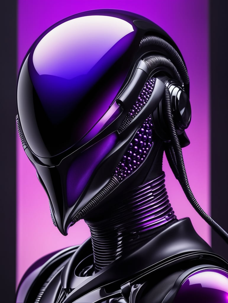Premium Free ai Images | xenomorph with black suit elegant scene ...