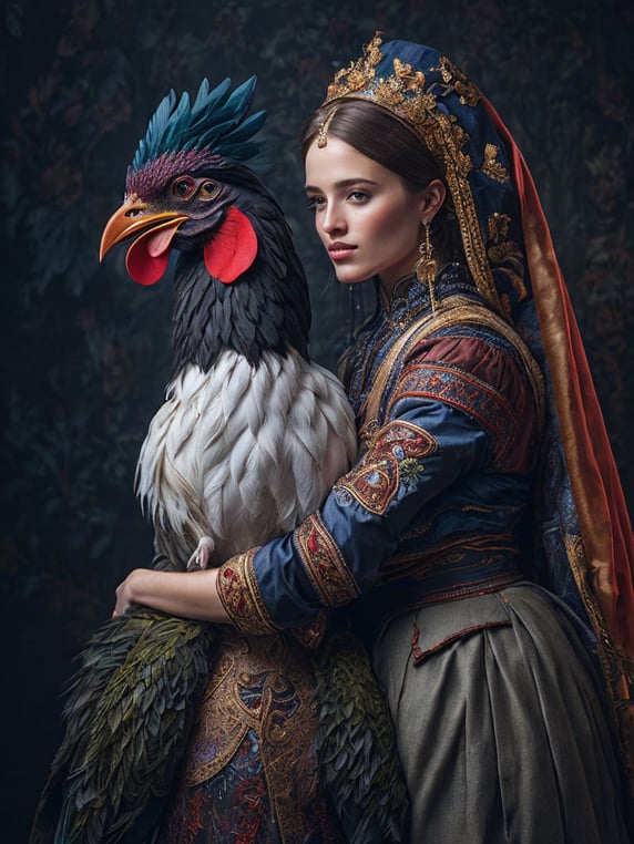 Premium Free ai Images | portrait of beautiful women from russian ...