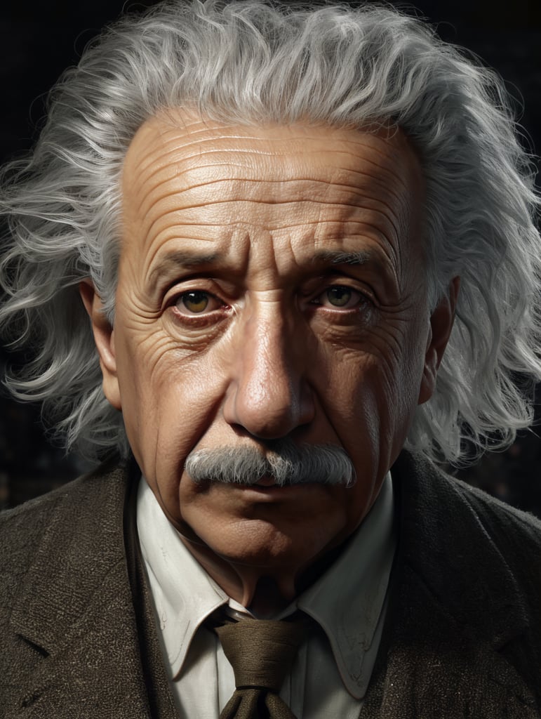 Premium Free ai Images | albert einstein