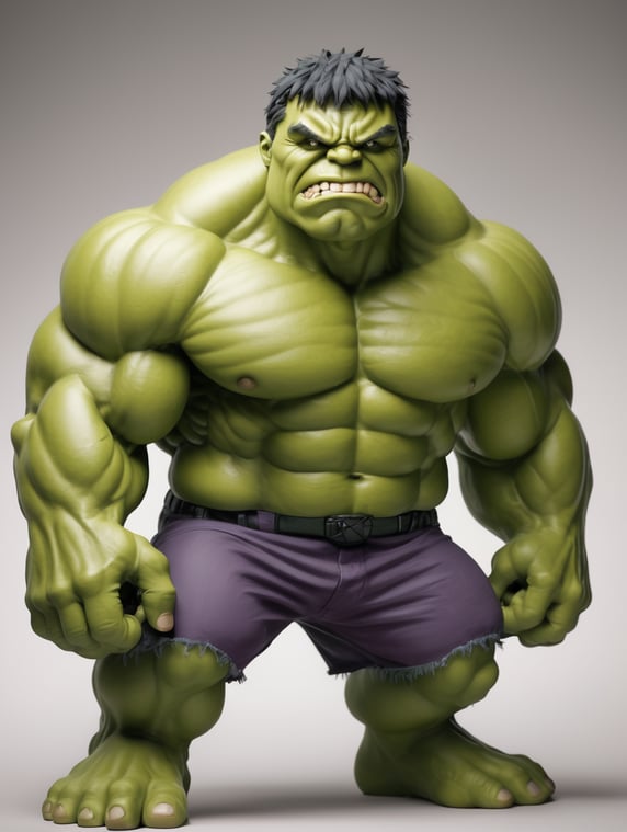 Premium Free ai Images | hulk chubby