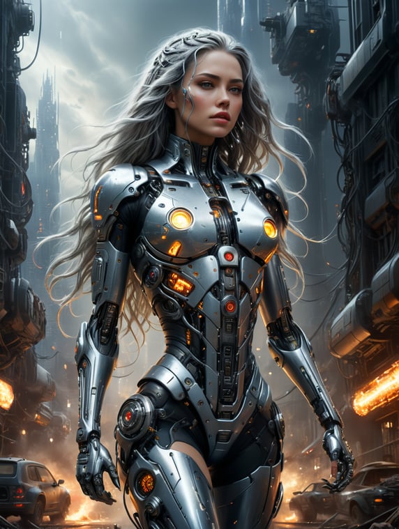 Premium Free ai Images | sci fi fantasy retrofuturism cinematographic ...