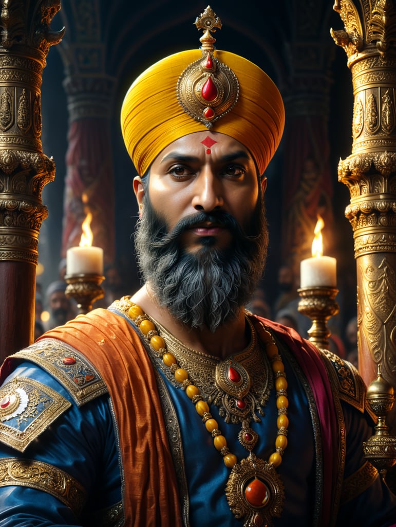 Premium Free ai Images | shri guru gobind singh ji