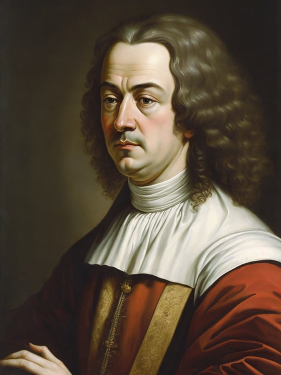 Lumenor AI Image Generation - portrait of johann sebastian bach style ...