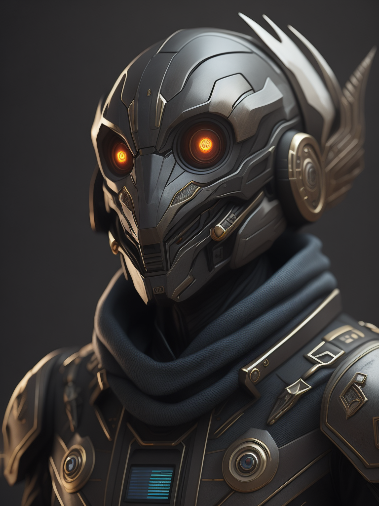 Lumenor AI Image Generation - techno kind mascot