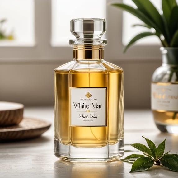 Premium Free ai Images | perfume bottle with the name on the label ...