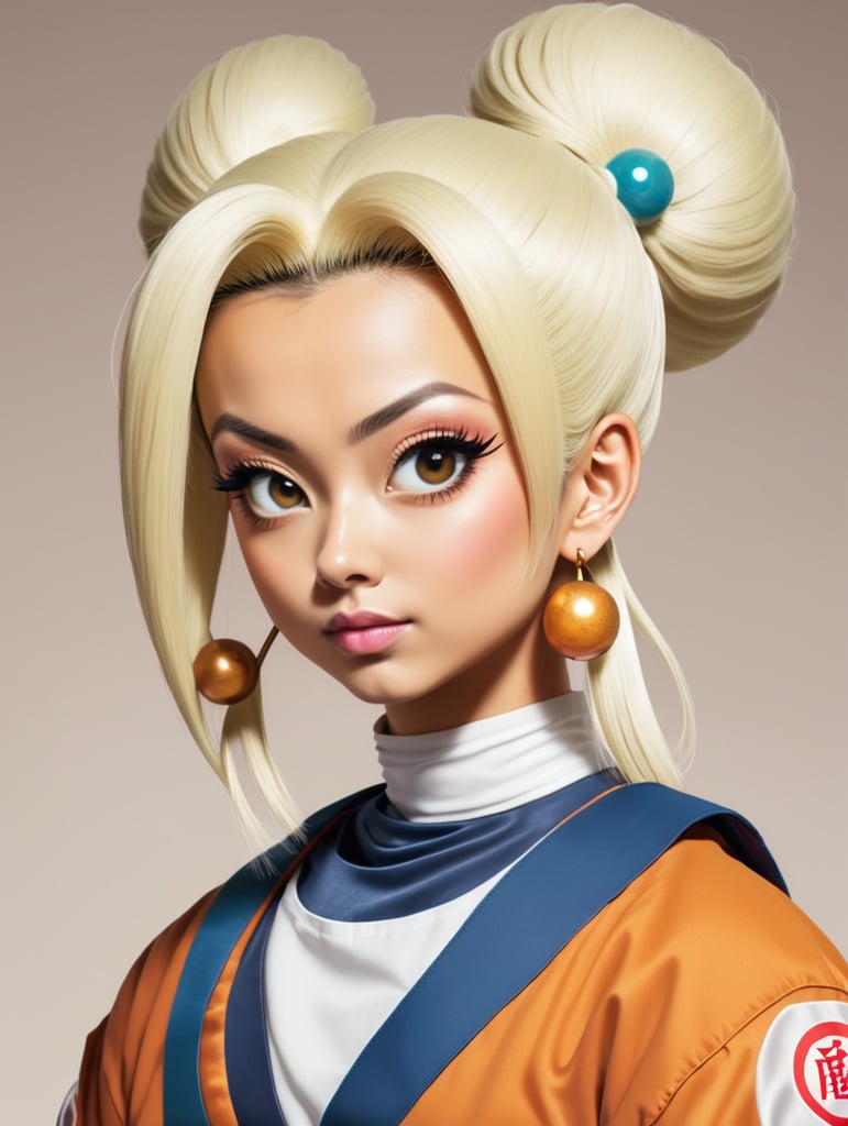 Premium Free ai Images | chi chi dragon ball