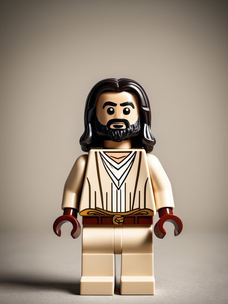 Premium Free ai Images | jesus christ as lego character