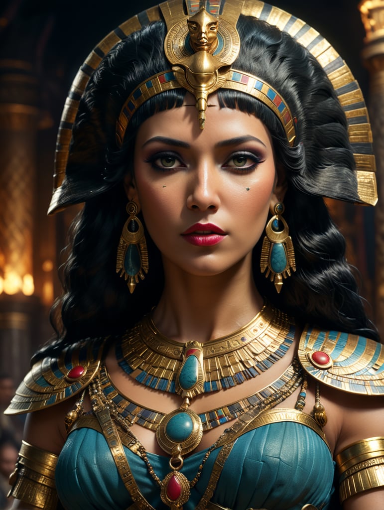 Premium Free ai Images | cleopatra in real life