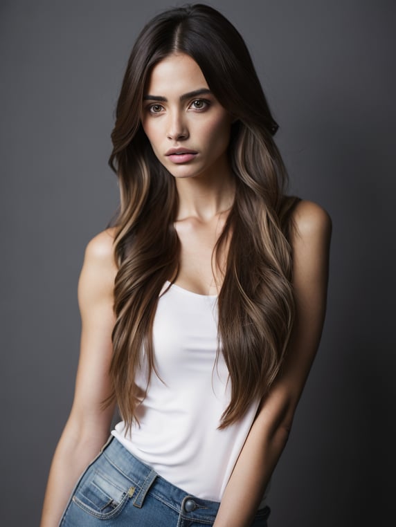 Premium Free ai Images | beautiful face of puertorrican girl years old ...