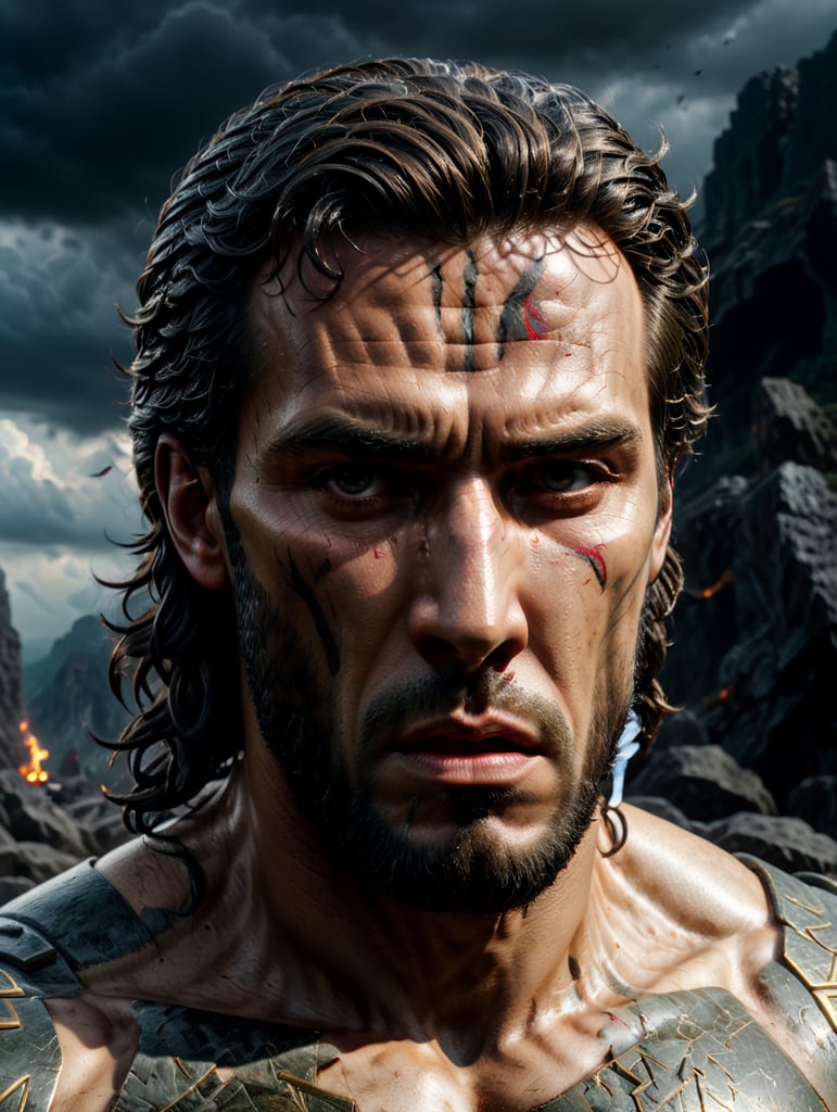 Premium Free ai Images | russian hero greek mythology photorealistic ...