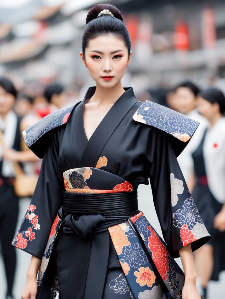 Premium Free ai Images | dress with culture of celebration japan ...