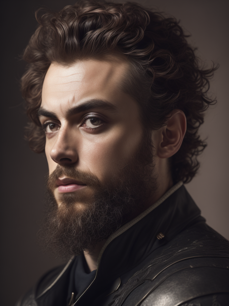 Lumenor AI Image Generation - self portrait by jacopo tintoretto