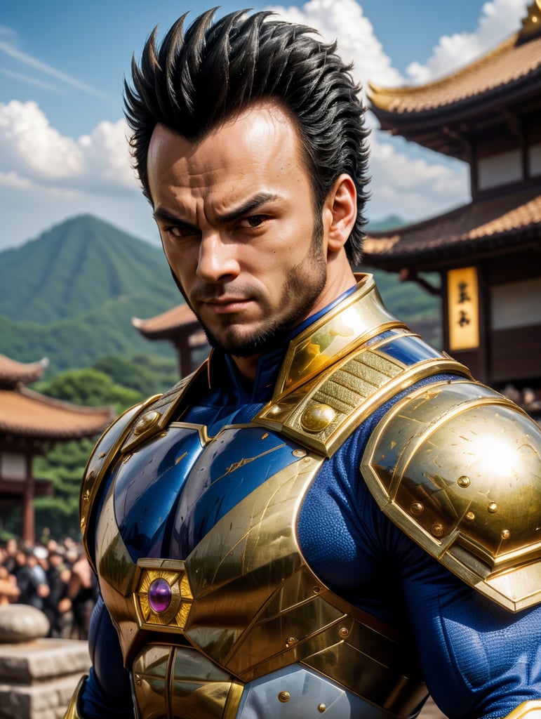 Premium Free ai Images | vegeta vegeta is the last prince of the saiyan ...
