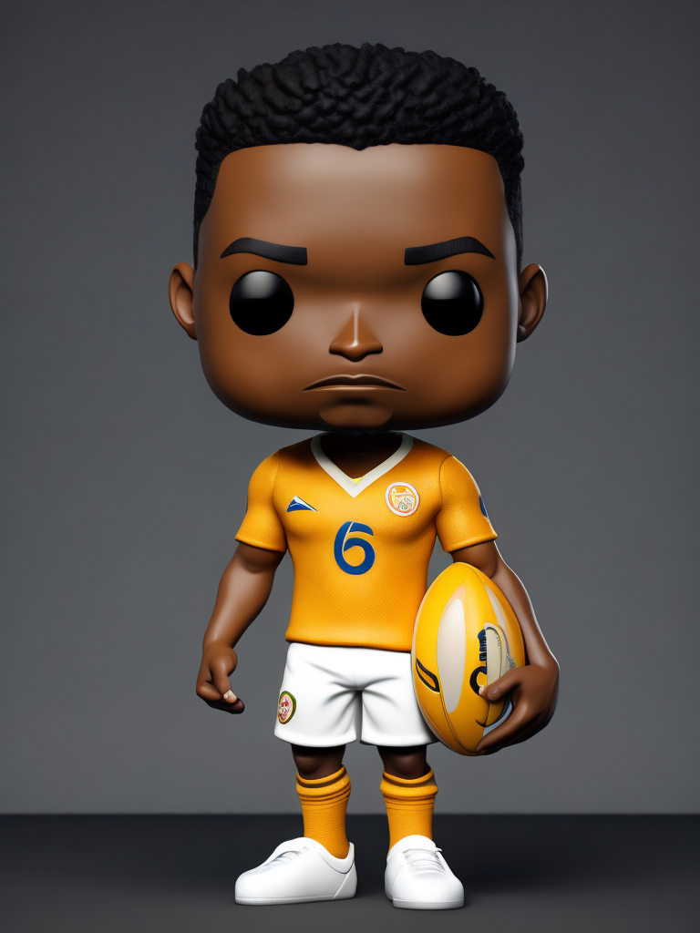 Lumenor AI Image Generation - full body render of funko pop pele