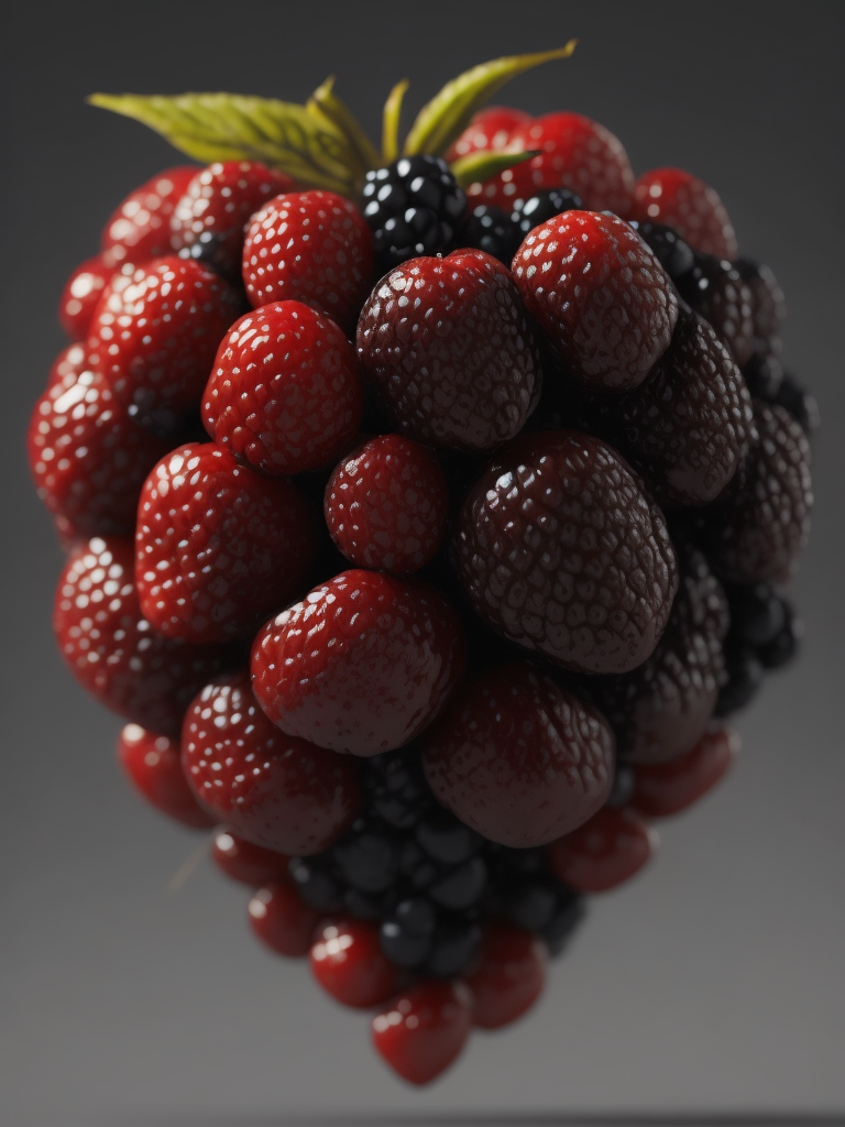 Lumenor AI Image Generation - pixel art of berry