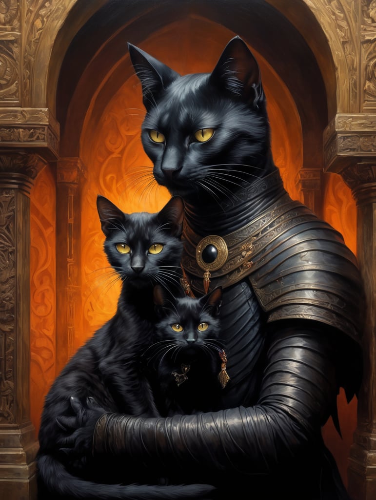 Premium Free ai Images | best quality award winning oil painting by ...