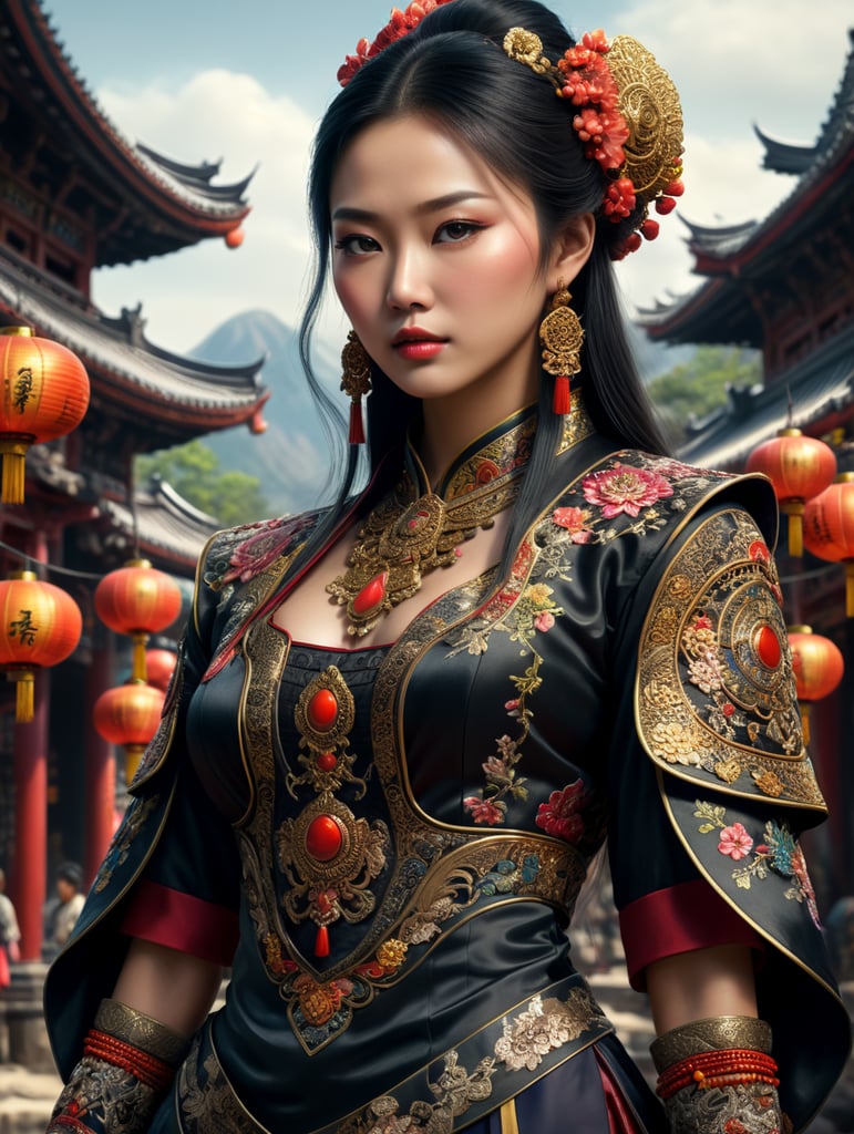 Premium Free ai Images | asian fashion trends asian clothes