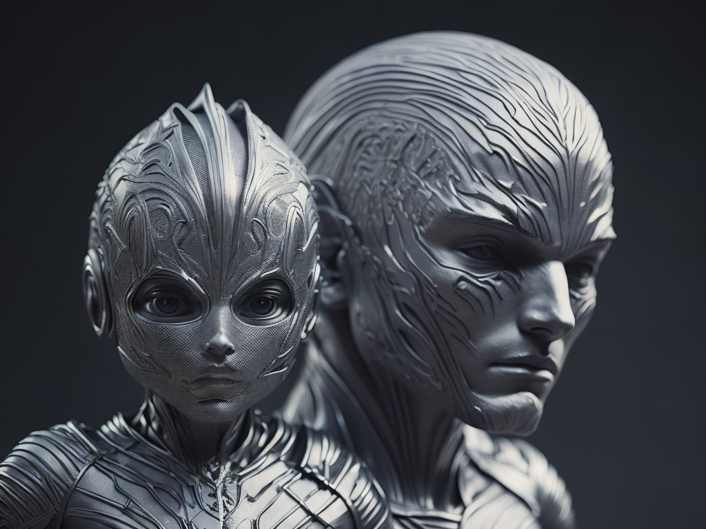 Lumenor AI Image Generation - intricate portrait of render of funko pop ...