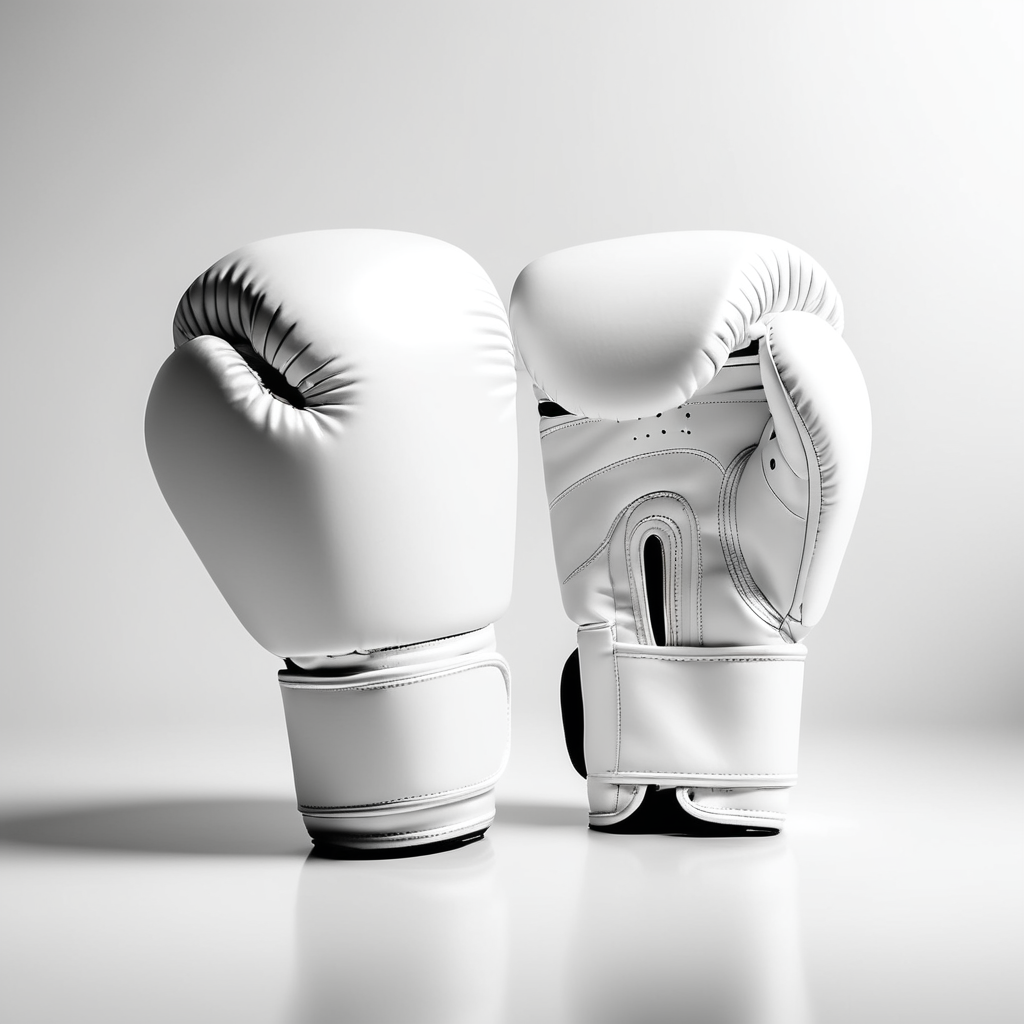 Premium Free ai Images | boxing gloves mockup