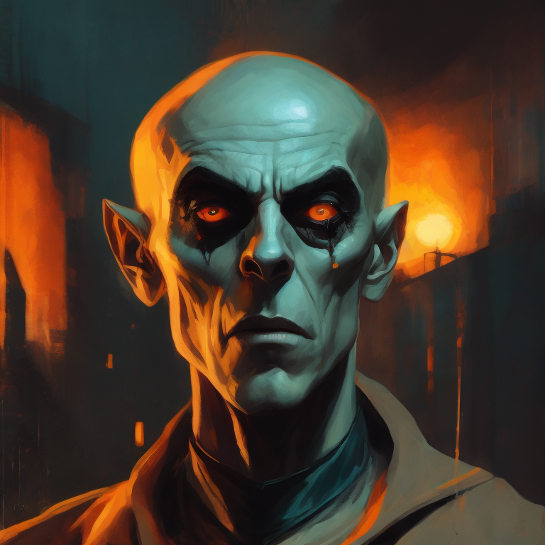 Premium Free ai Images | nosferatu in pop art style
