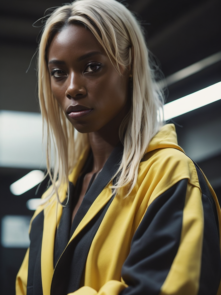 Premium Free ai Images | kill bill movie black women portrait wearing ...