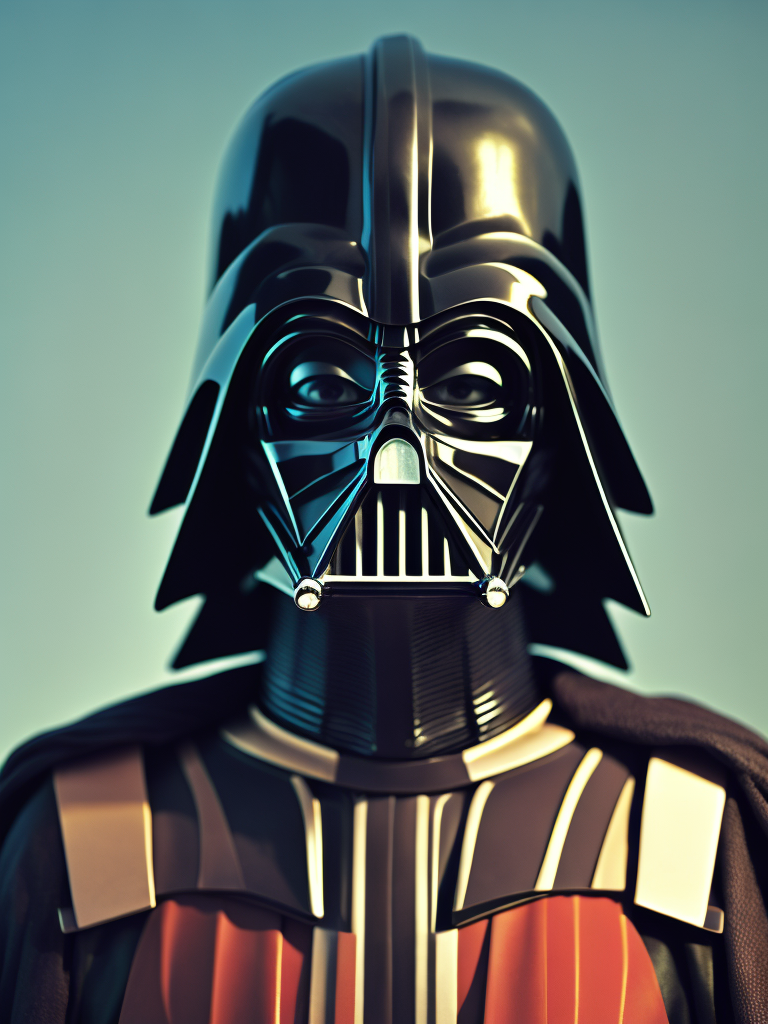 Lumenor AI Image Generation - puertorrican portrait of darth vader of ...