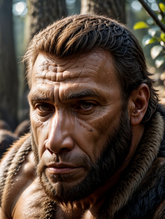 Premium Free ai Images | neanderthal